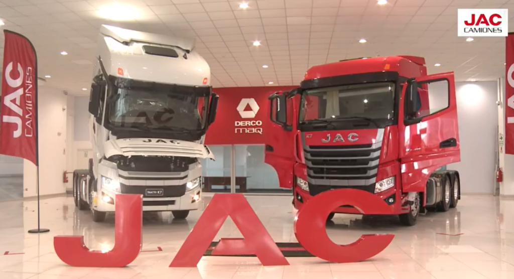 Derco Perú: Lanzan moderno tracto K7 de la marca JAC diseñado con ...