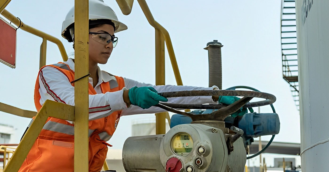 Hilary Amaya, la única mujer operaria de Terpel Aviación - Logística 360